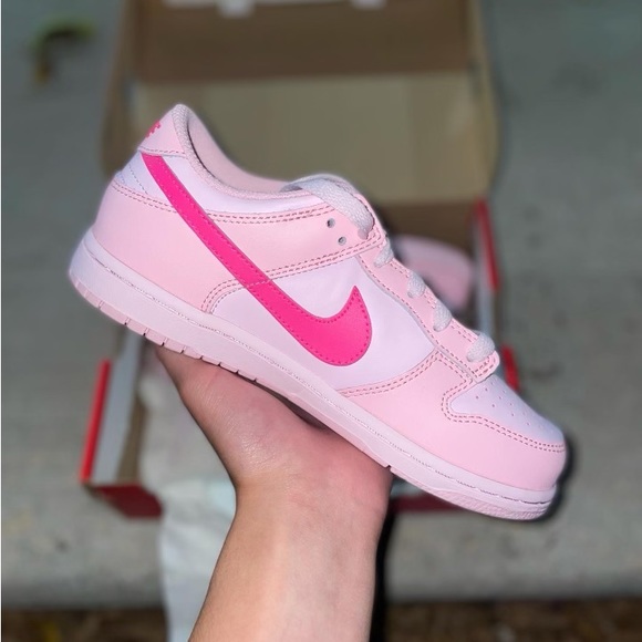 Shoes | Low Dunks Triple Pink 3y | Poshmark